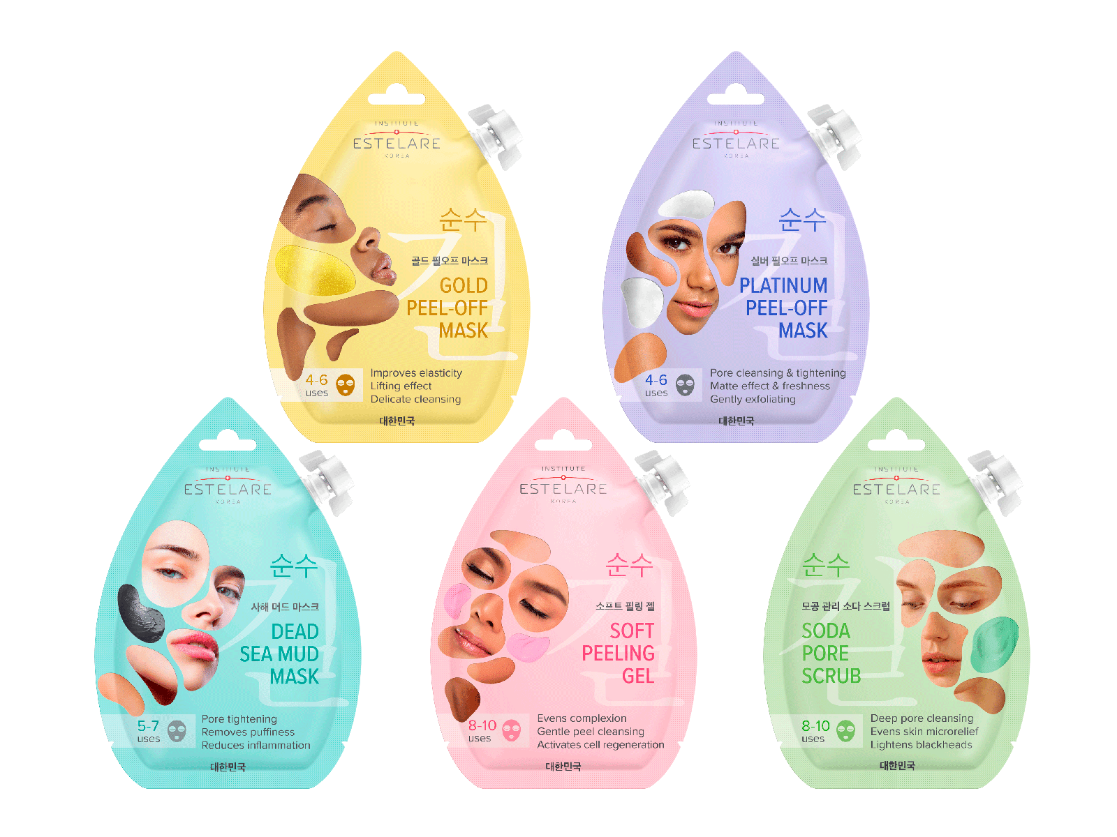 ESTELARE Sunsu Masks, 20 ml – MiraeroKorea